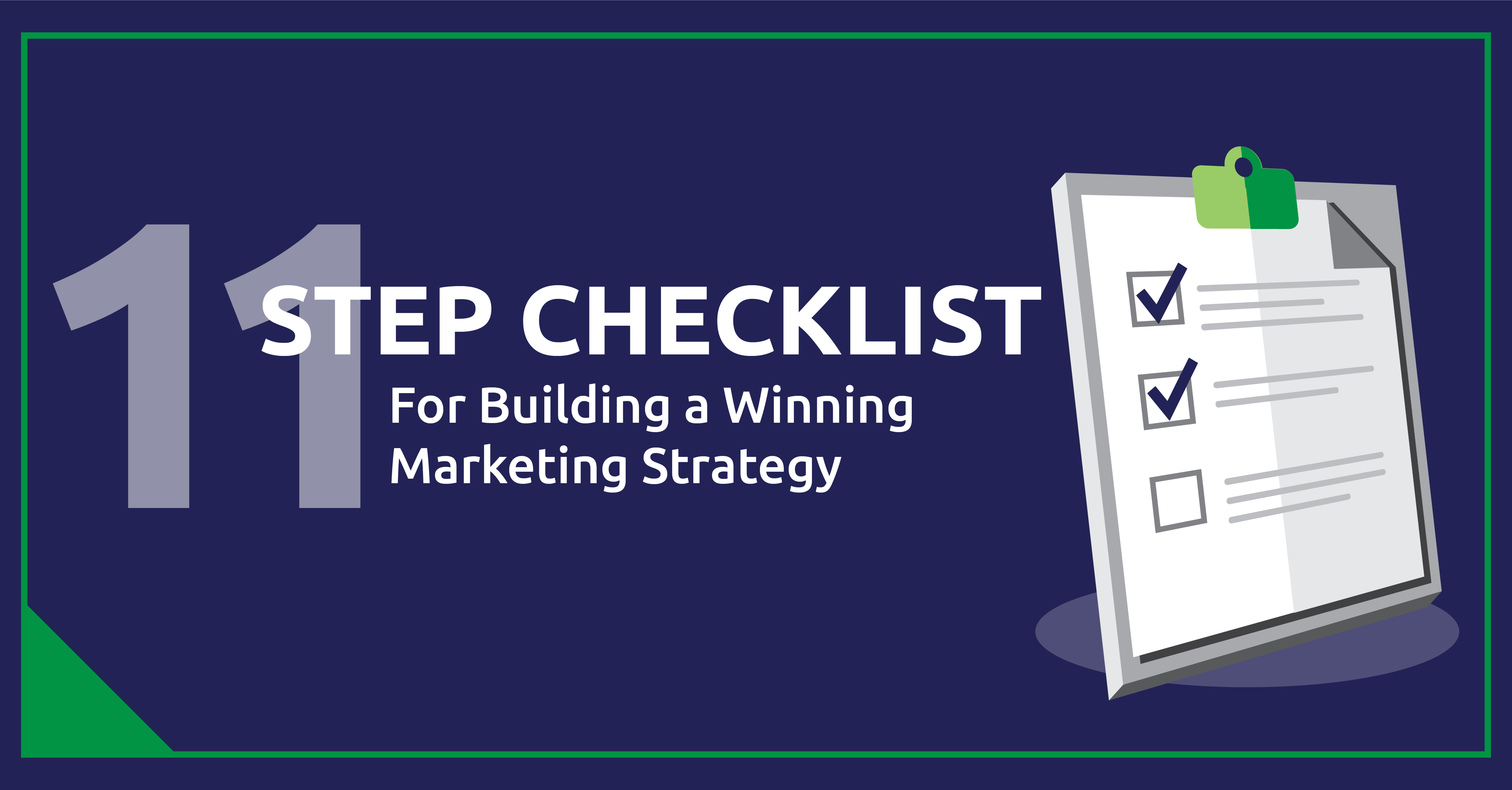 The 11-Step Checklist For Building A Winning Annual Marketing Strategy ...